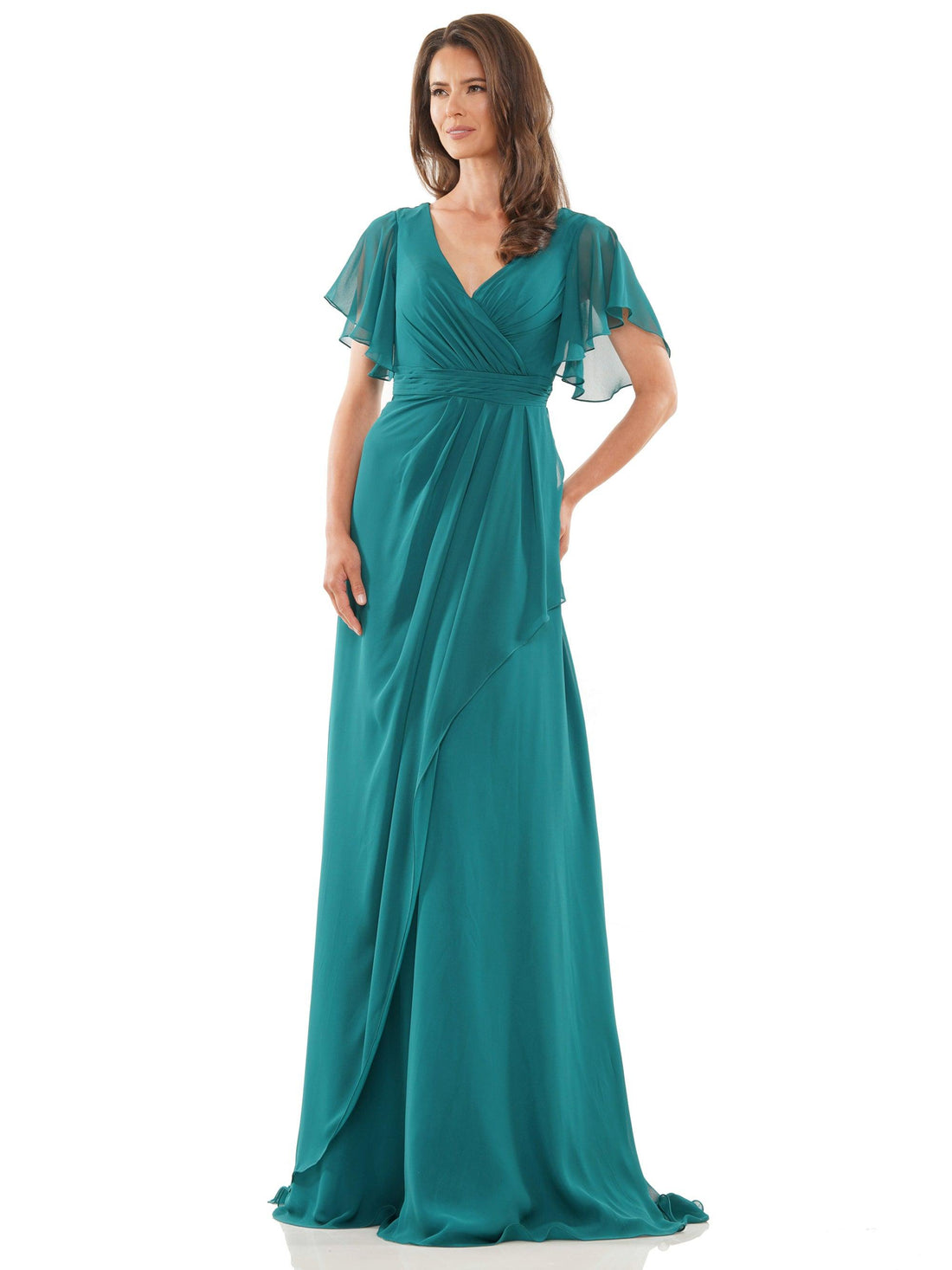Slate Blue Marsoni Formal Mother of the Bride Long Gown M320 for $306.0 ...