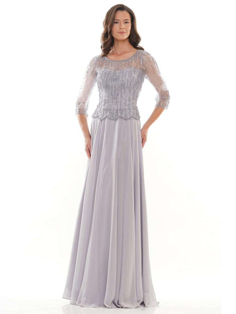 Slate Blue Marsoni Long Formal Mother of the Bride Dress 312 for $394.0 ...