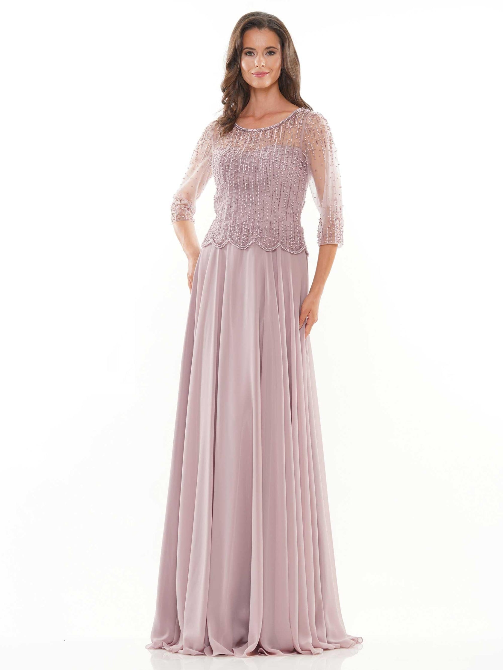 Slate Blue Marsoni Long Formal Mother of the Bride Dress 312 for $394.0 ...