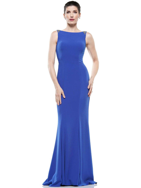 Eggplant Marsoni Long Mother of the Bride Fitted Dress 140 for $319.99 ...