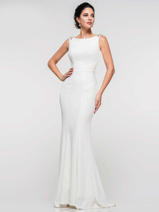 Eggplant Marsoni Long Mother of the Bride Fitted Dress 140 for $319.99 ...