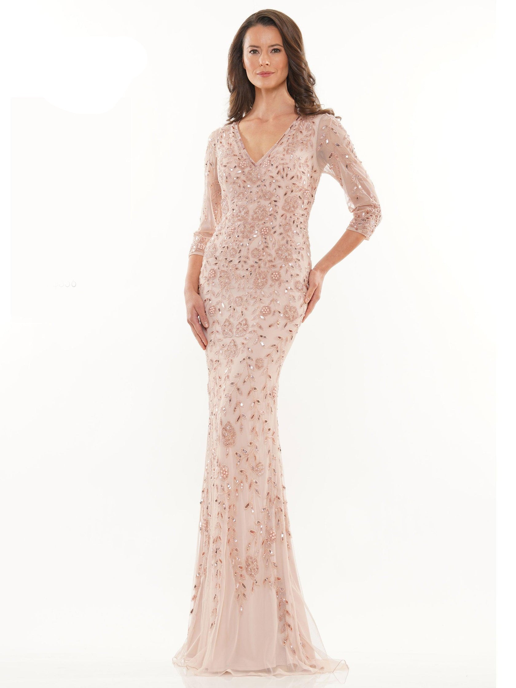 Eggplant Marsoni Mother of the Bride Beaded Long Gown 1197 for $547.99 ...