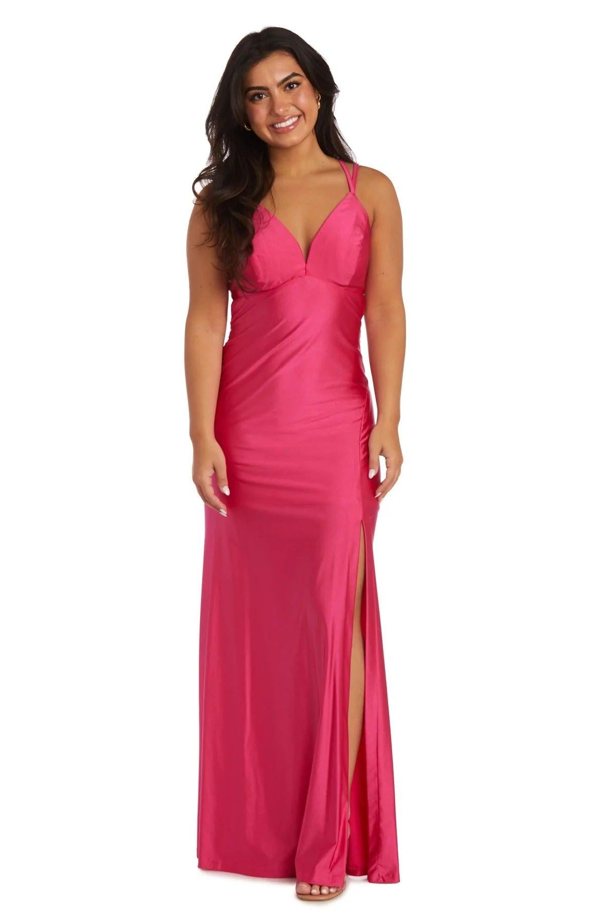 Purple Morgan & Co 13020 Long Formal Prom Dress for $82.99 – The Dress ...