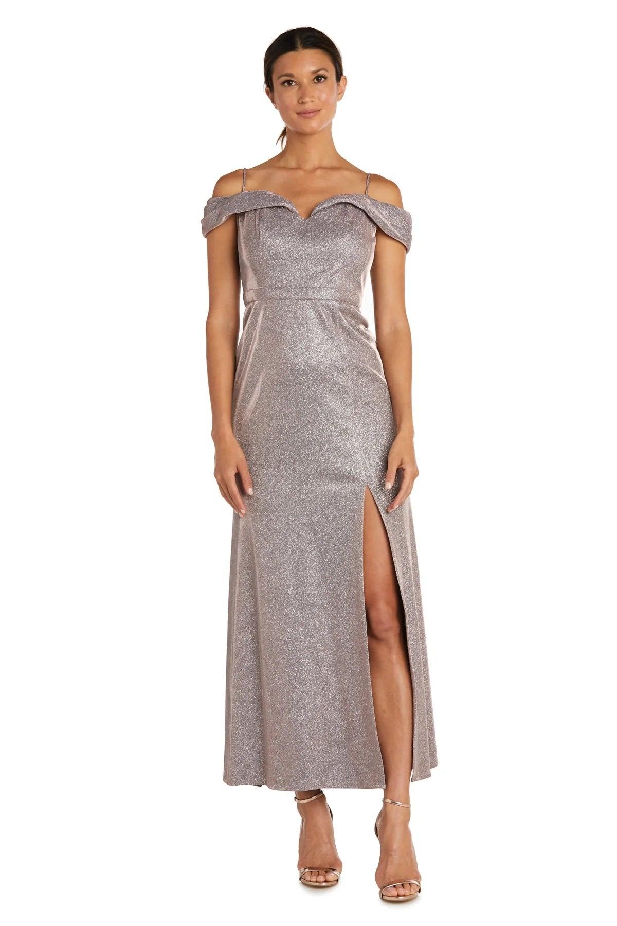 Peacock Morgan & Co 12786 Long Off Shoulder Prom Dress for $78.99 – The ...