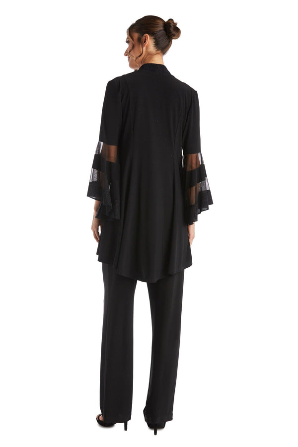 Charcoal R&M Richards 7241P Formal Petite Duster Pant Suit for $75.99 ...