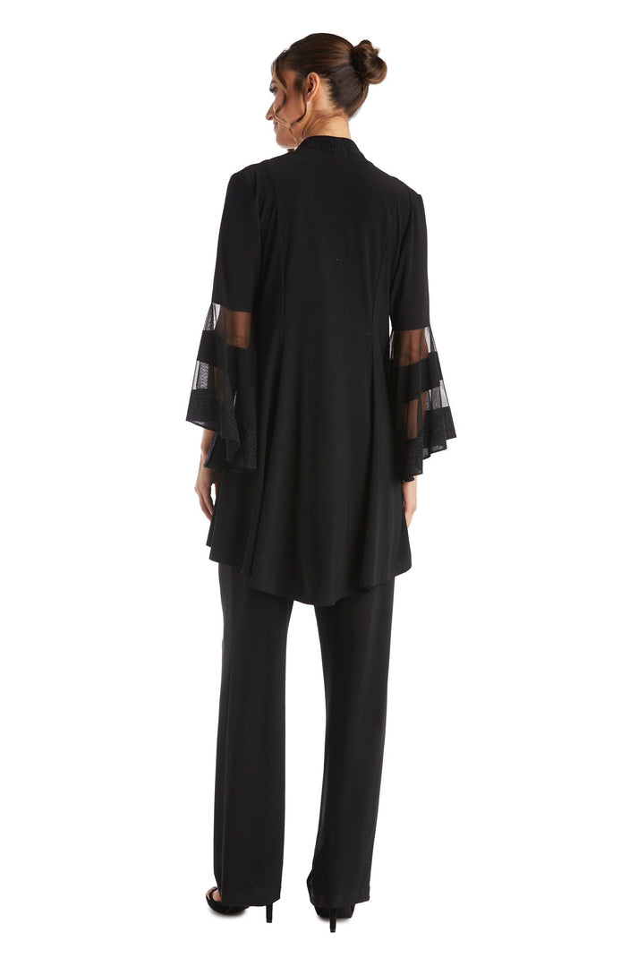 Charcoal R&M Richards 7241P Formal Petite Duster Pant Suit for $75.99 ...